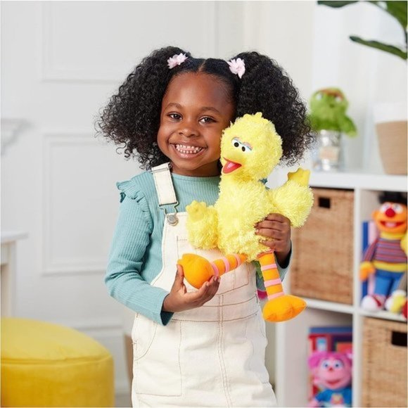 Toys | 14 Inch Yellow Street Official Big Bird Muppet Plush Premium ...